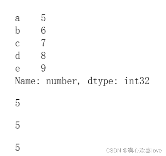 Pandas数据结构—series学习pandas Series 索引 Csdn博客