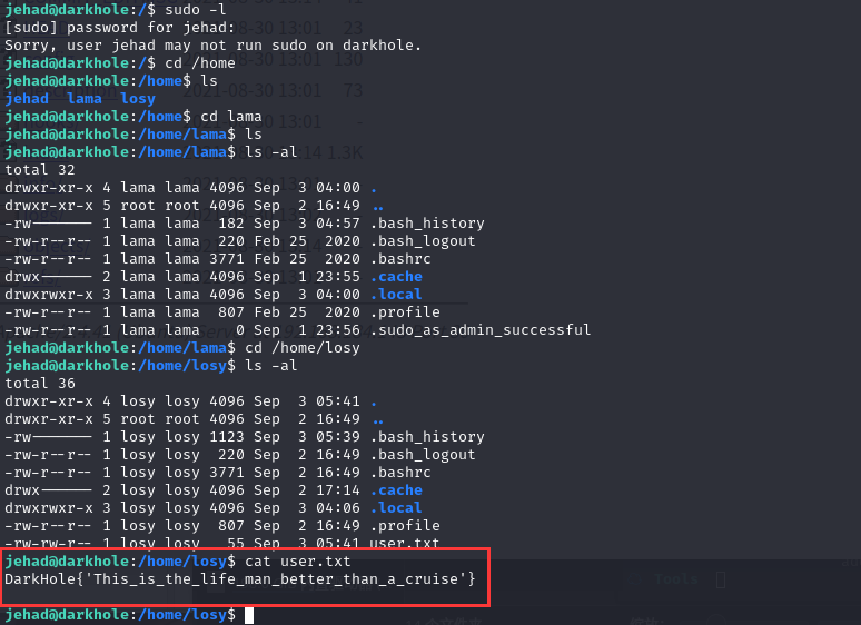 靶机渗透练习45-DarkHole-2_kali安装git-dumper-CSDN博客