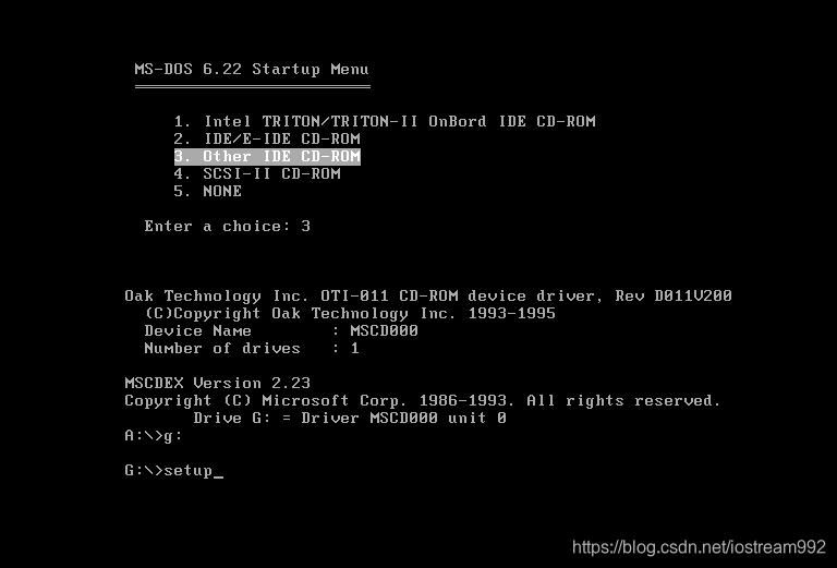 MS-DOS 6.22的安装_dos6.22 csdn-CSDN博客