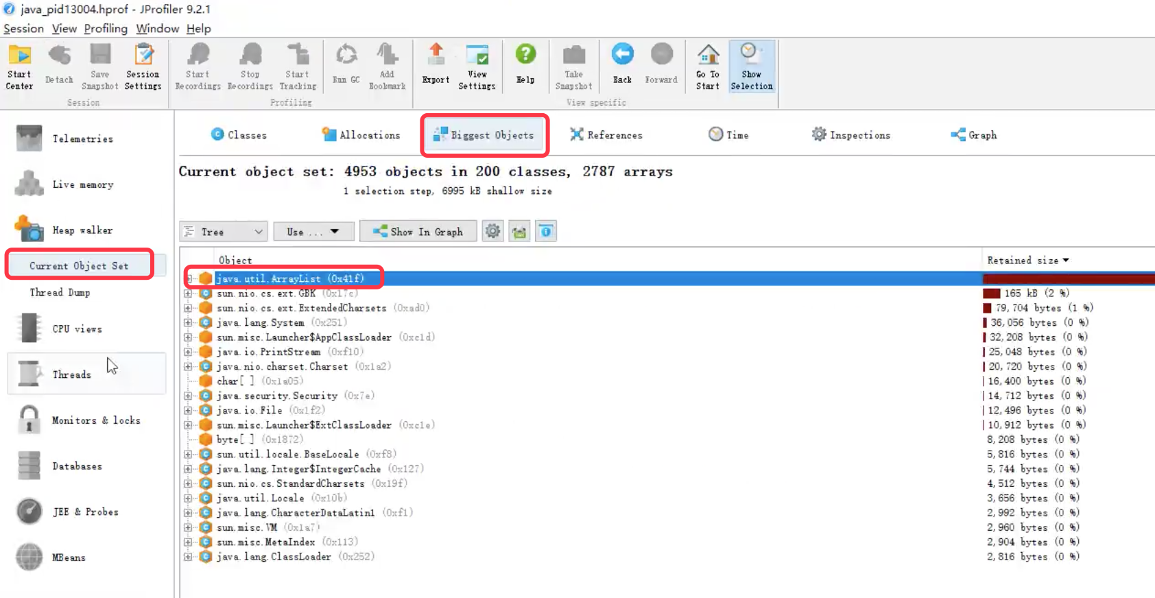 Jprofiler分析dump文件-CSDN博客