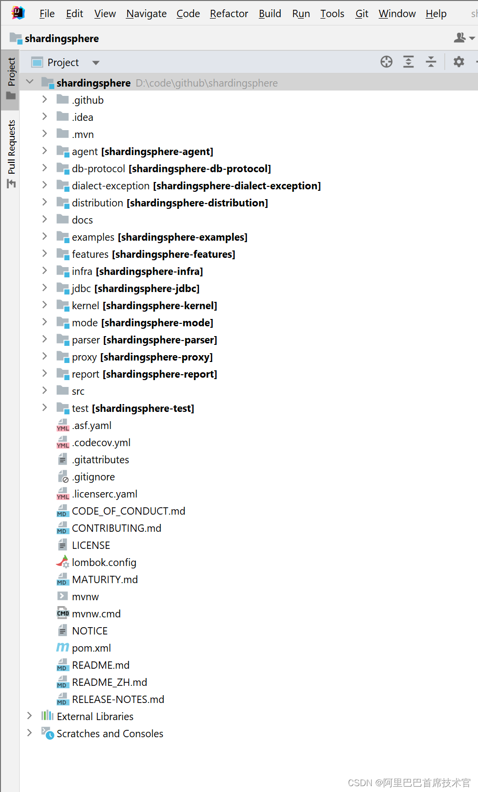 ShardingSphere 源码模块介绍_shardingsphere-agent-CSDN博客