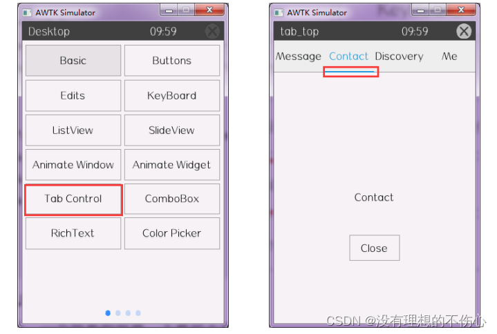 AWTK GUI框架：窗口与控件详解-CSDN博客