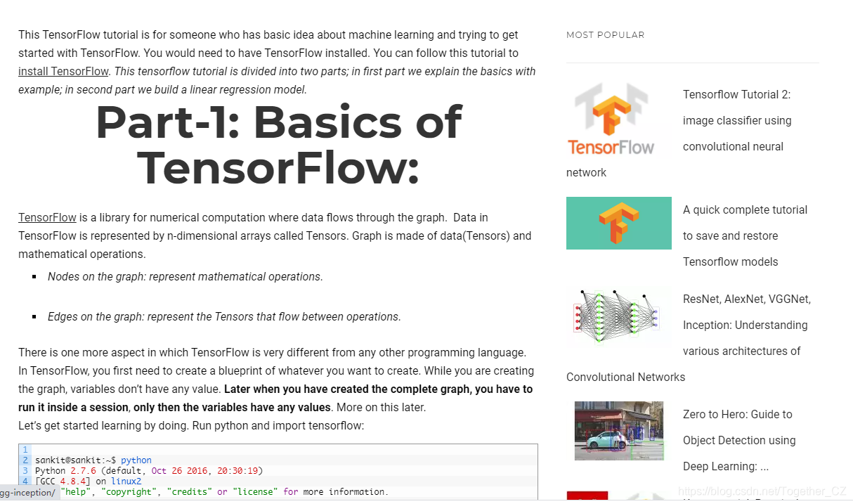Tensorflow教程2：使用卷积神经网络的图像分类器tensorflow卷积神经网络实现图像分类 Csdn博客