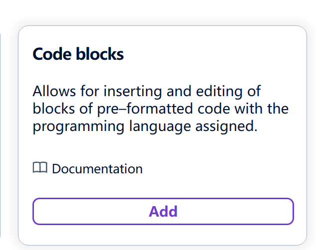 CKEditor5 Code blocks 配置额外语言支持_ckeditor language-CSDN博客