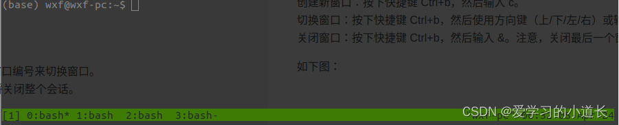 【学习总结】Linux tmux 使用_autodl tmux-CSDN博客