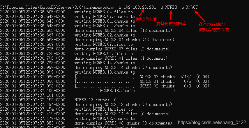 Mongodb——windows远程备份数据库、恢复到本地windows服务器mongodb数据备份 Csdn博客