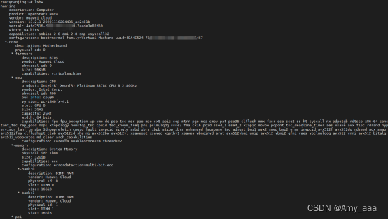 Linux 系统硬件详解：lshw 命令的使用方法_lshw -short-CSDN博客