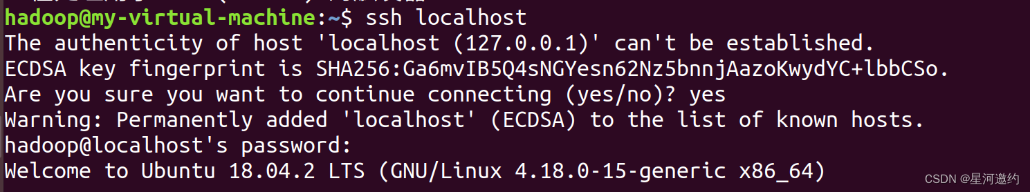 hadoop设置SSH 免密登录_ubuntu hadoop 服务器配置免密登录-CSDN博客