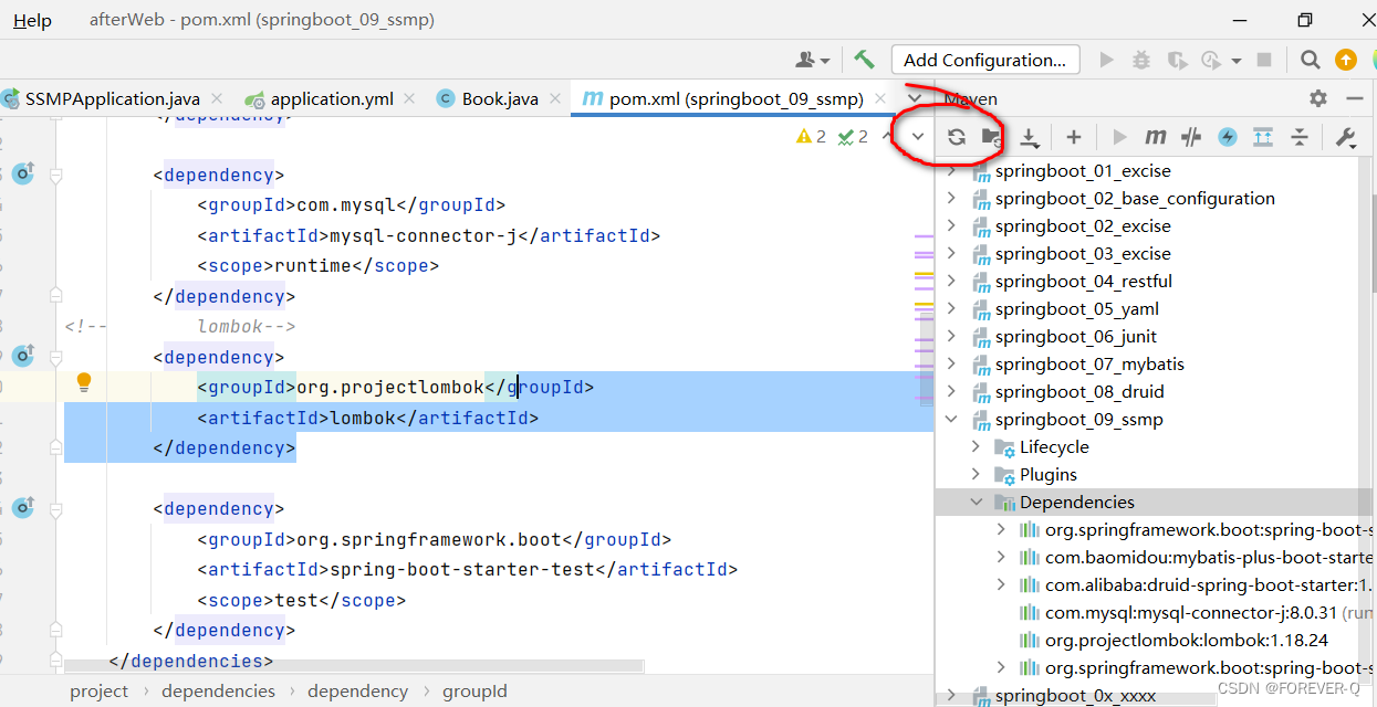 SpringBoot实例类-@Data_lombok.data pom-CSDN博客
