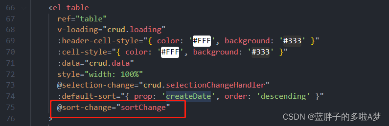 element ui 表格根据后端返回数据 按创建时间 倒序 排序，_后端返回日期表格倒序展示js-CSDN博客