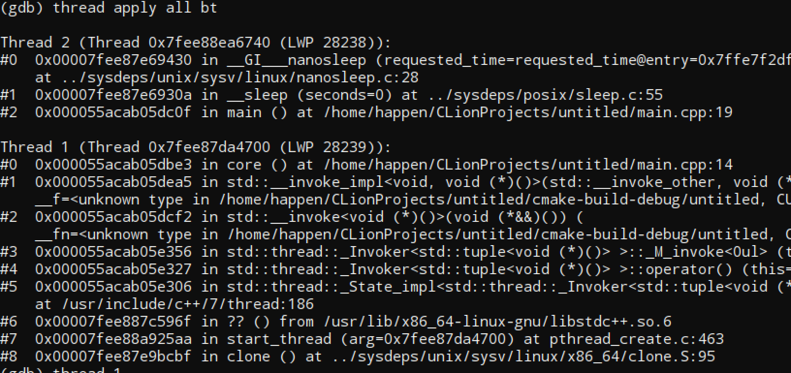 C/C++之内存调试工具GDB与Valgrind_valgrind gdb-CSDN博客