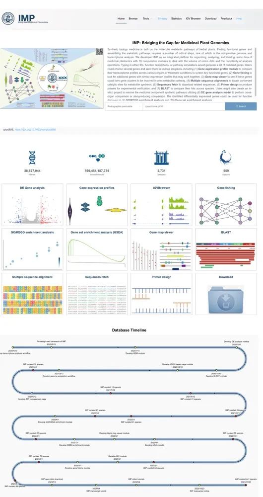 NAR | 最全植物基因组数据平台 IMP中文教程（ 核基因组更新到 559 个植物）-CSDN博客