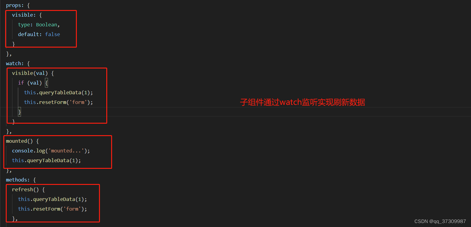 Vue2 解决父组件刷新子组件数据vue父组件值改变刷新子组件 Csdn博客