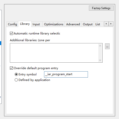 no definition for "__iar_program_start" [program entry]-CSDN博客