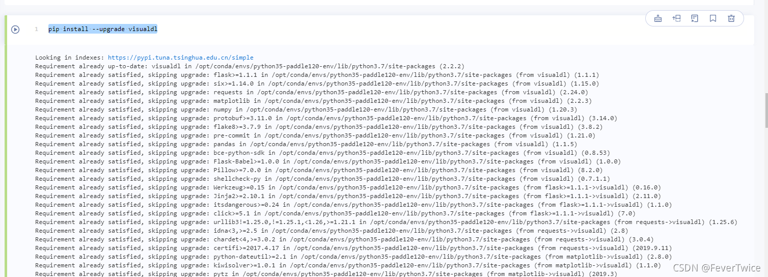 【Paddle AILab】启动VisualDL的详细步骤_飞桨的visualdl怎么不在-CSDN博客