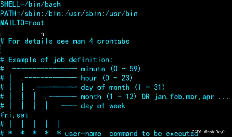 Linux-计划任务_计划任务执行ntpdate-CSDN博客
