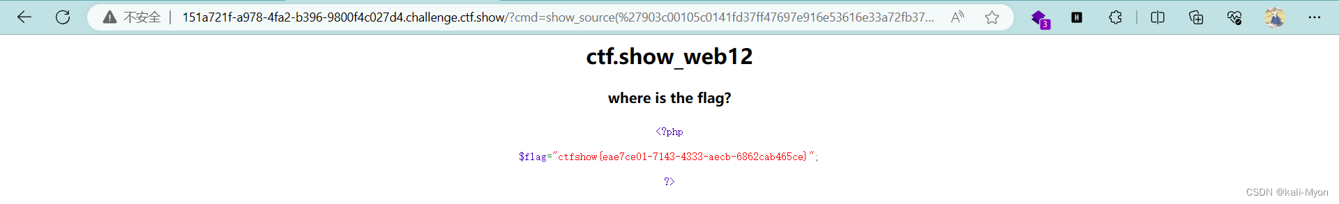 ctfshow-web12（glob绕过）_ctfshow web12-CSDN博客