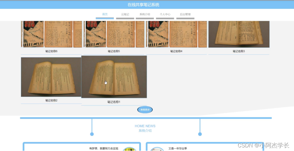 计算机毕业设计(附源码)python在线共享笔记系统在线实验报告、在线笔记 功能模块 Csdn博客