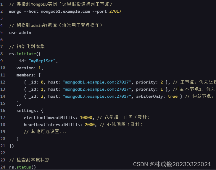 Mongodb副本集群mongodb 副本集群 Csdn博客