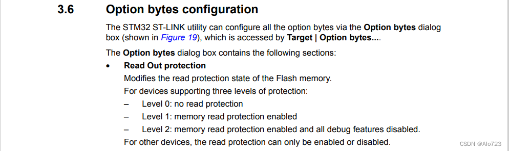 STM32开发踩坑——使用仿真器对芯片进行写保护解除_stm32写保护后 擦除-CSDN博客