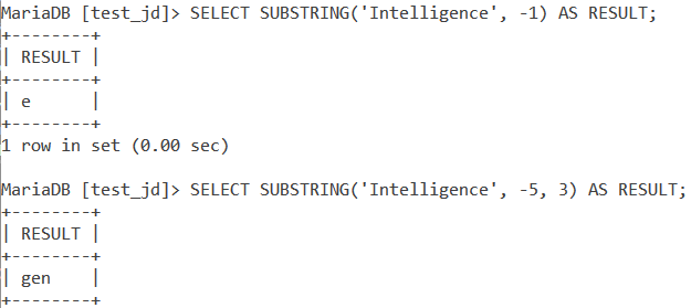 MySQL SUBSTRING() 和 SUBSTR() 函数 – 如何在 MySQL 中提取子字符串？_mysql substr substring-CSDN博客