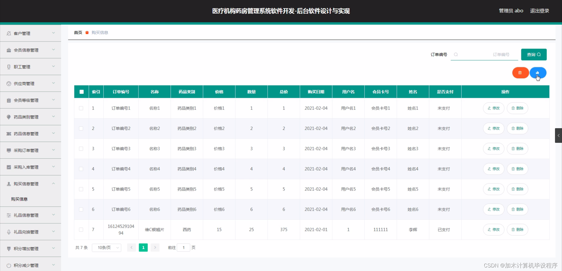 Python计算机毕设【附源码】医疗机构药房管理系统软件开发 后台软件设计与实现（djangomysql论文）python 描述 对药品的管理是其中的一项重要内容。现在药房的管理员希望