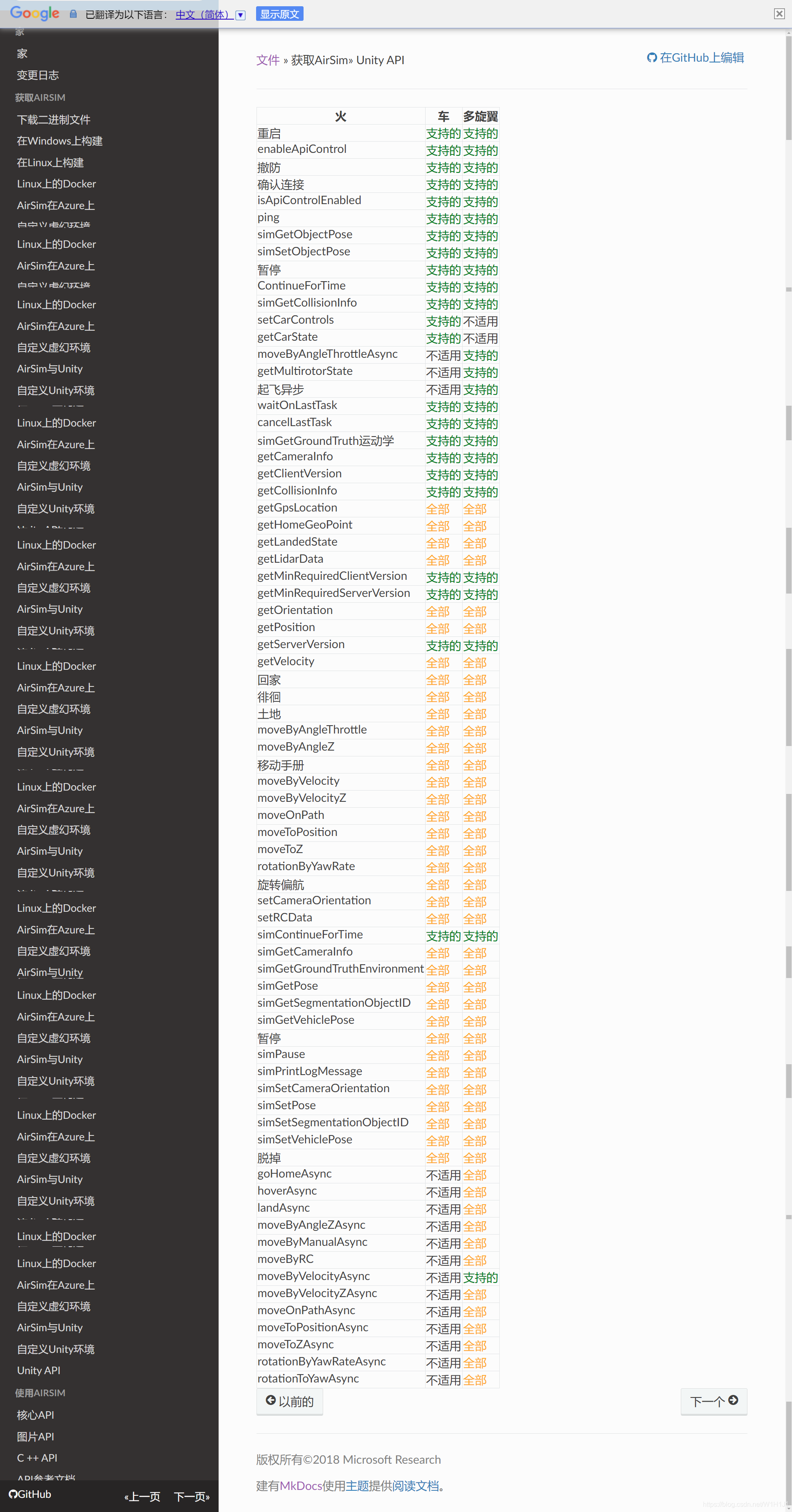 AIRSIM 中文使用手册-2021/4/6_airsim官网-CSDN博客