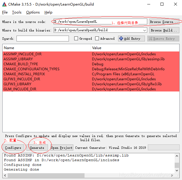 LearnOpenGL教程案例代码生成Microsoft Visual Studio工程的方法_learnopengl visualstudio-CSDN博客