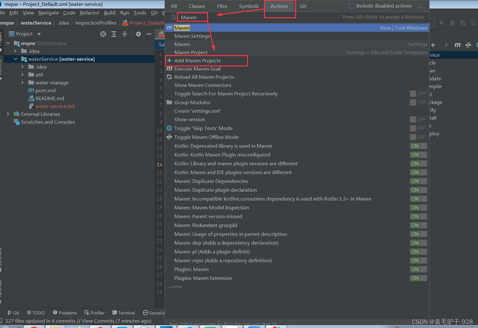 idea右侧找不到Maven，在View-＞ Tool Windows下也找不到_idea view tool windows没有maven-CSDN博客