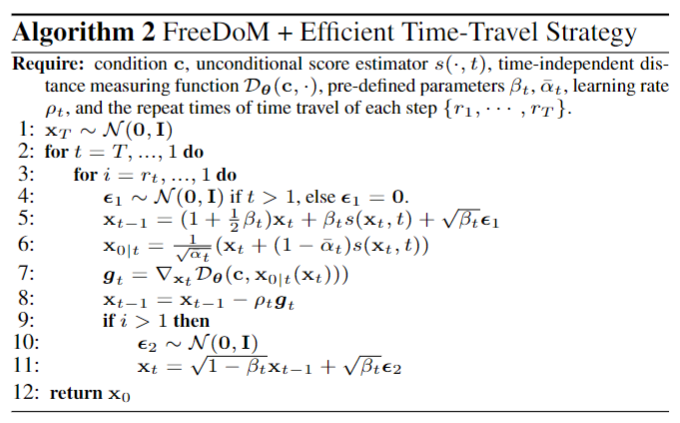 [论文解析]FreeDoM: Training-Free Energy-Guided Conditional Diffusion Model ...
