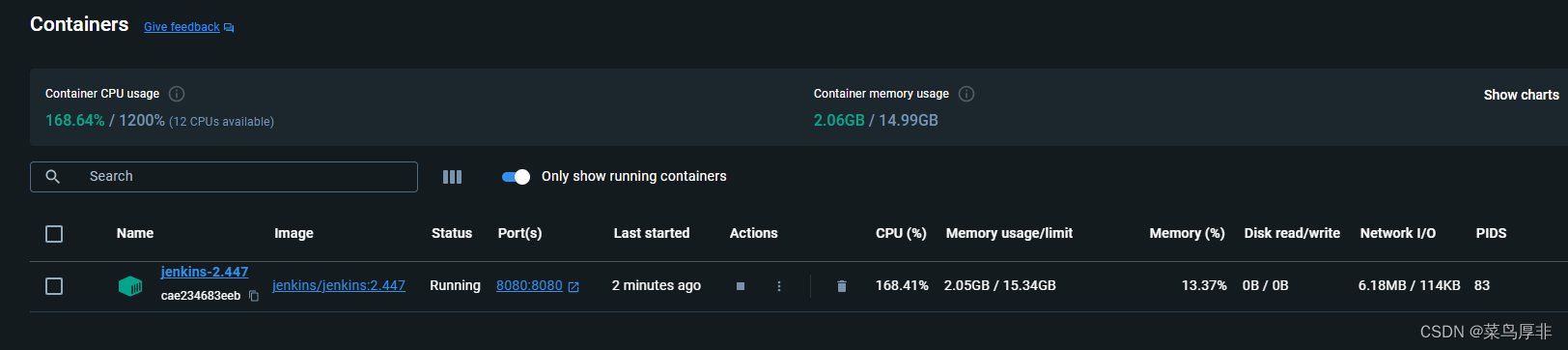 Windows Docker 部署 Jenkins_windows docker jenkins-CSDN博客