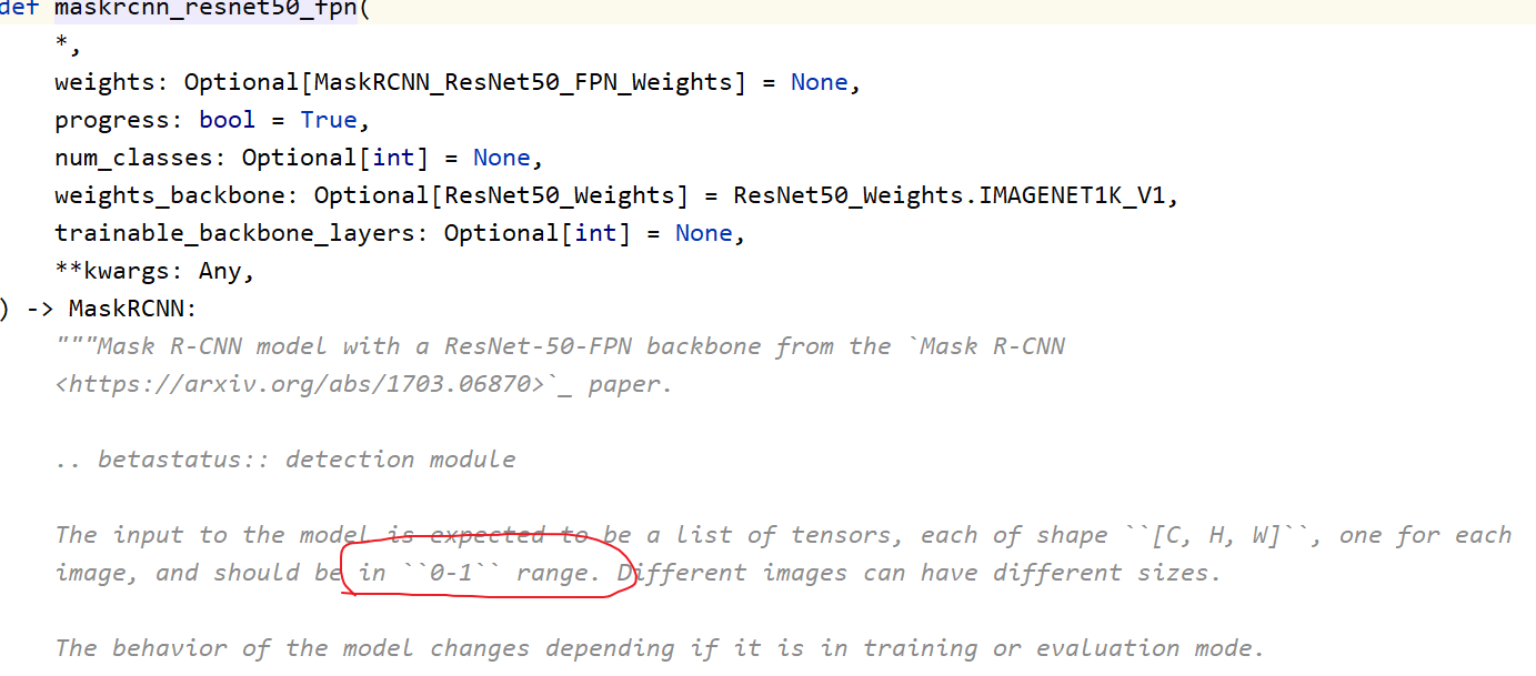 PyTorch 加载 Mask R-CNN 预训练模型并 fine-tuning_mask rcnn的pytorch代码-CSDN博客