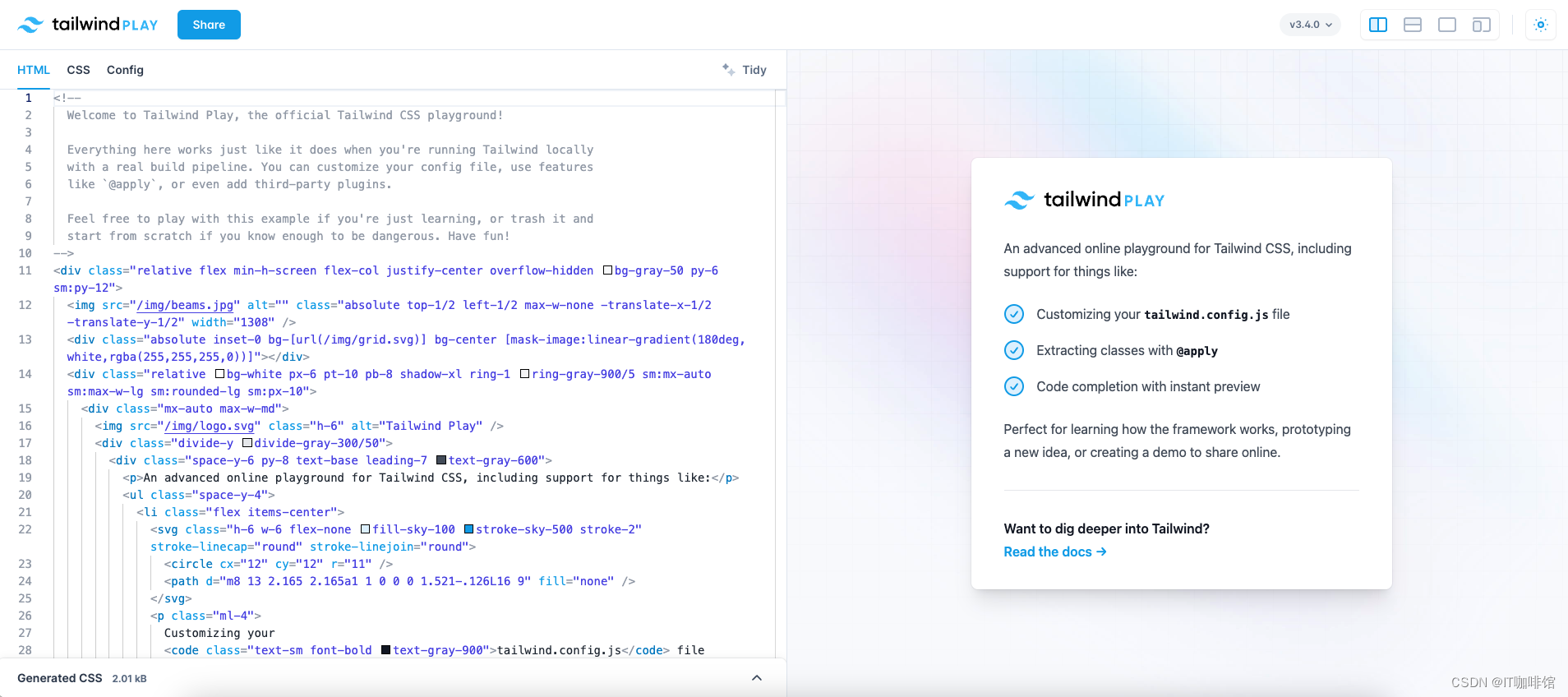 75K star！让生产力起飞的超火开源CSS框架：tailwindcss_tailwindcss监听-CSDN博客