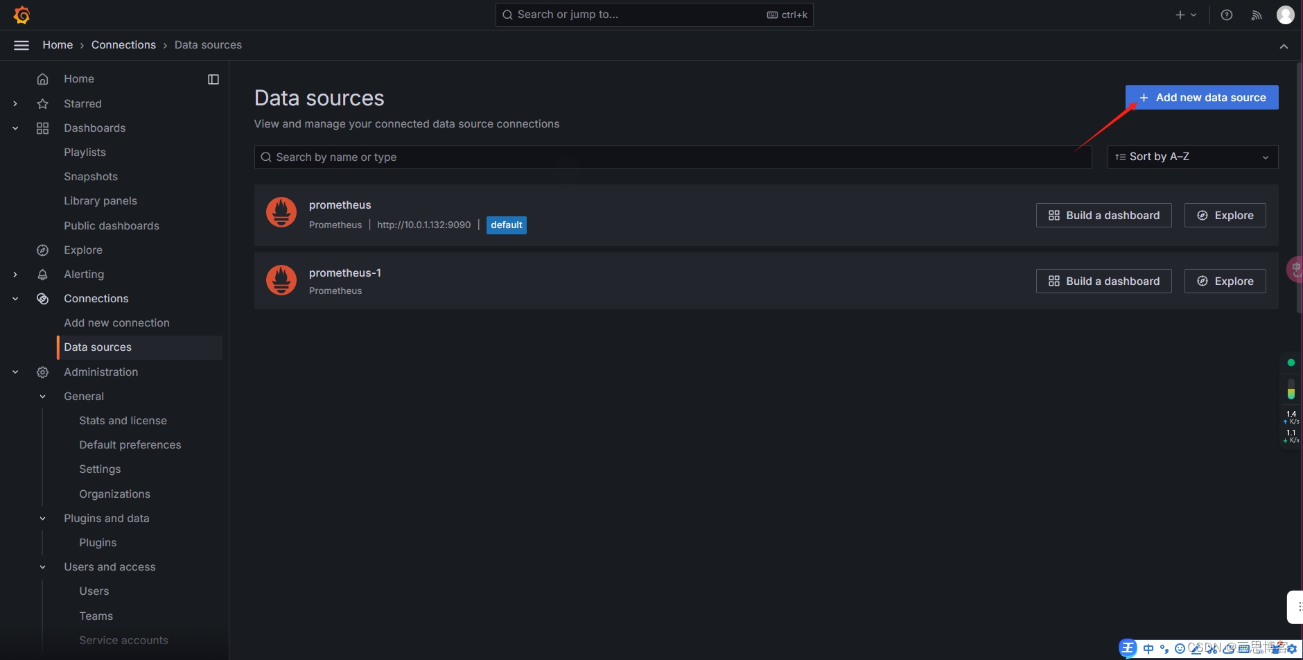 Prometheus+grafana监控Linux主机/docker容器图示-CSDN博客