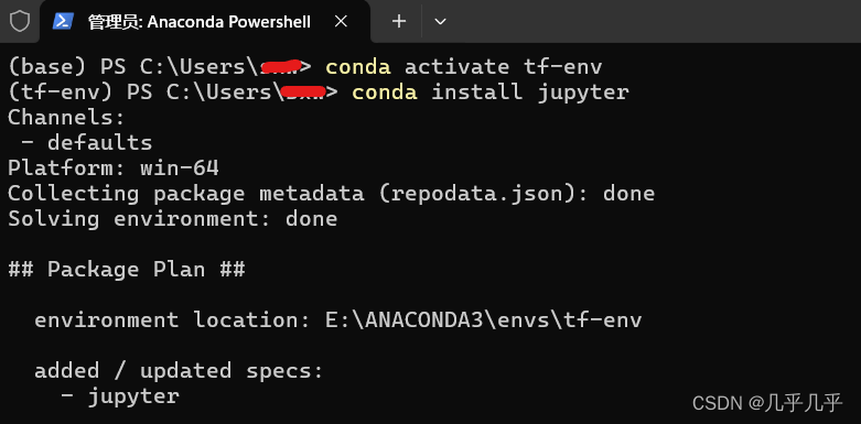 Jupyter notebook里使用tensorflow_jupyter notebook安装tensorflow-CSDN博客
