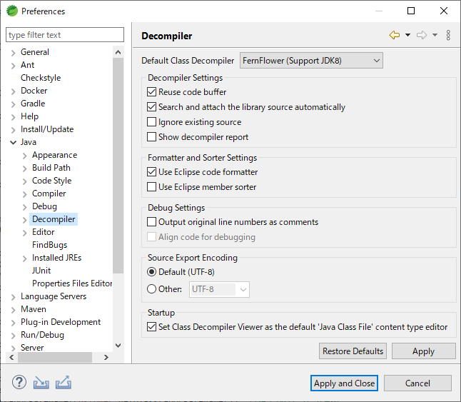 Eclipse反编译插件 Enhanced Class Decompiler-CSDN博客