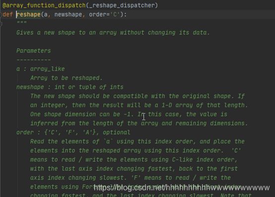 最简单的方式讲明白numpy.reshape()函数_np.reshape函数-CSDN博客