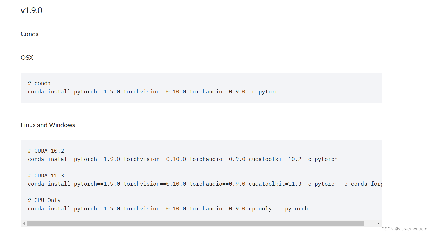 【Pytorch】错误记录：torch not compiled with CUDA enabled-CSDN博客