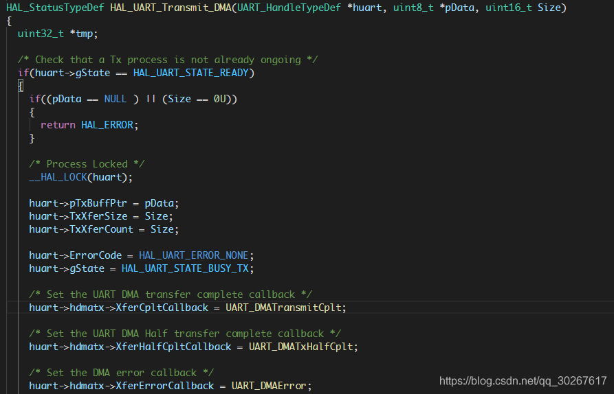 Stm32hal库cubemx串口dma通信(dma发送dma空闲接收不定长数据)hal库cubemx实现stm32串口不定长接收 Csdn博客