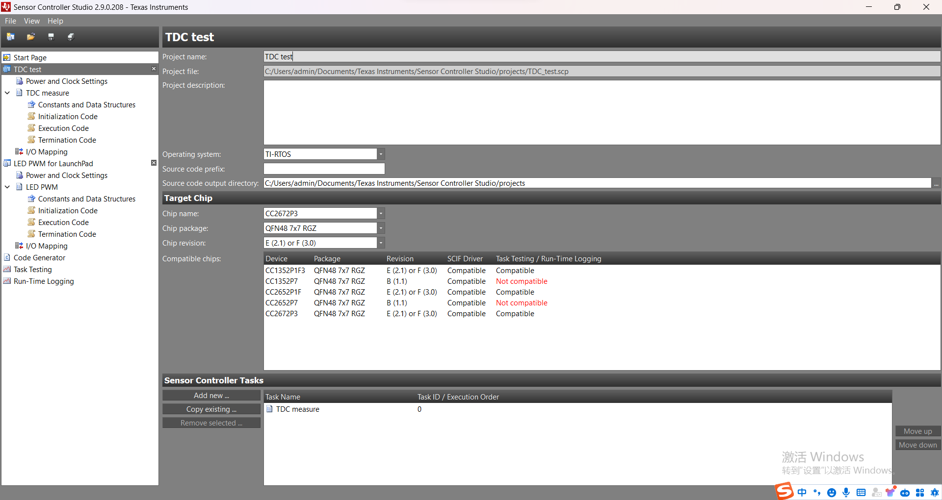 Ti Sensor controller studio TDC模块调用实例-CSDN博客