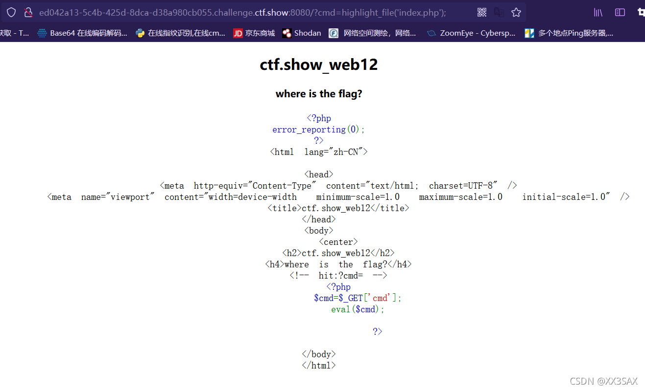 CTFSHOW web11-14_ctf show web11 题解-CSDN博客