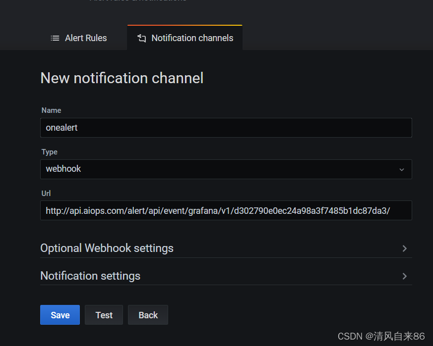 Promrtheus+Grafana+onealert--实现报警_grafana webhook配置-CSDN博客