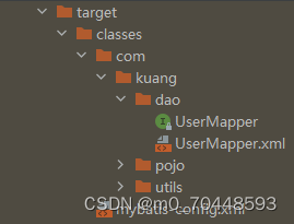 mybatis新版本xml文件导出问题_mytatis java目录下xml无法导出-CSDN博客