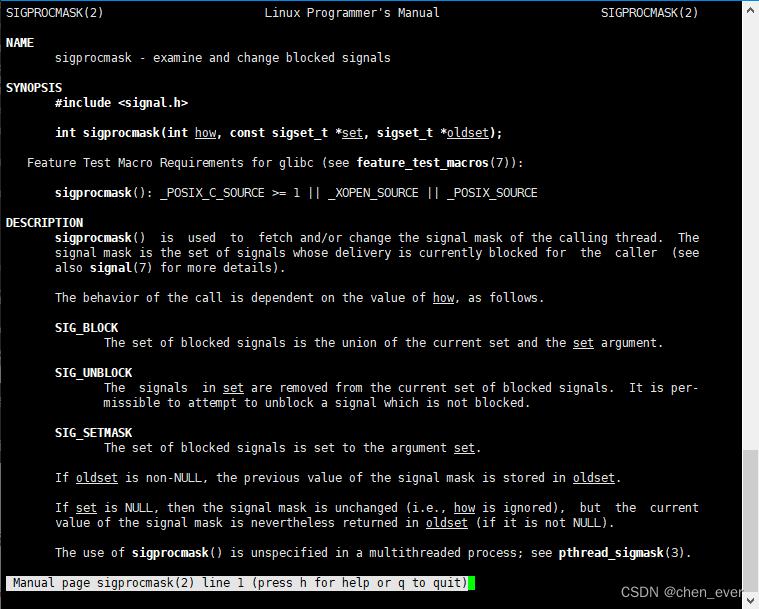 Linux进程信号 ----- （信号保存）_sig-ign和sig-del是什么-CSDN博客