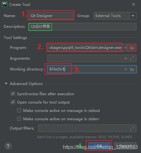 PyCharm安装PyQt5及其工具（Qt Designer、PyUIC、PyRcc）详细教程-CSDN博客