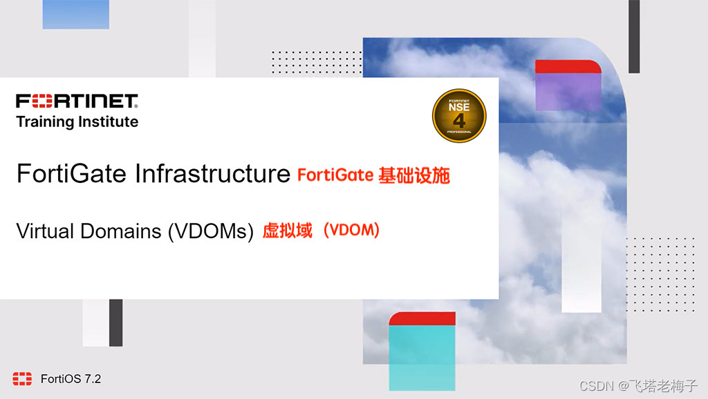 教程篇(7.2) 13. 虚拟域 VDOM & FortiGate基础设施 Fortinet网络安全专家 NSE4_飞塔vdom-CSDN博客