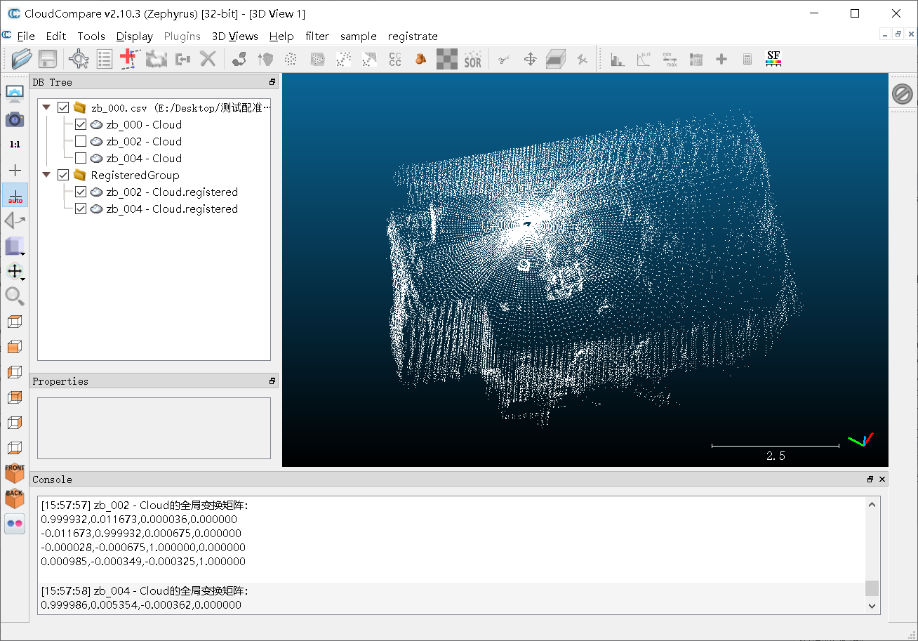 CloudCompare二次开发之如何通过PCL进行点云配准？_cloudcompare点云配准-CSDN博客