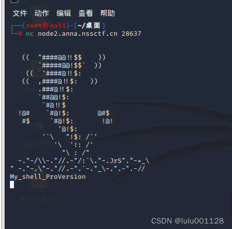 每周练习&学习（一）1.1--nc的使用与系统命令执行_ctf nc-CSDN博客
