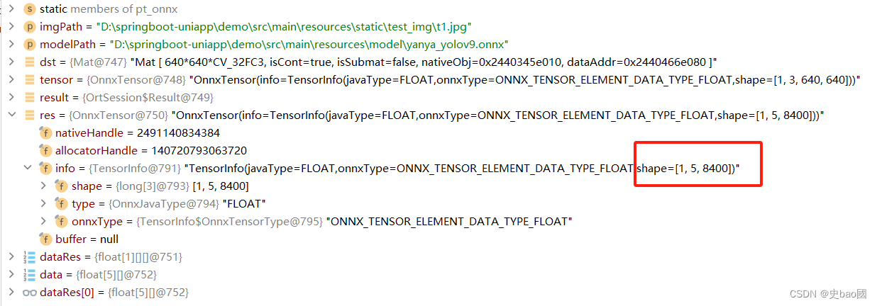 在java中泛化调用YOLO任意代的onnx模型的实现_java调用onnx模型-CSDN博客